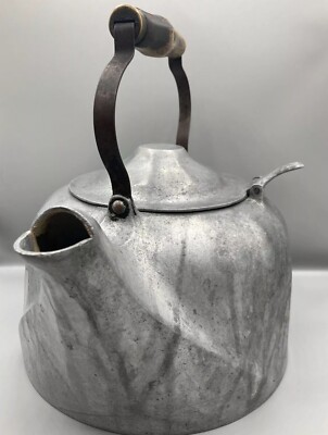 Wagner Tea Kettle Pat’d Feb 18 1902 - Vintage Antique Aluminum | eBay