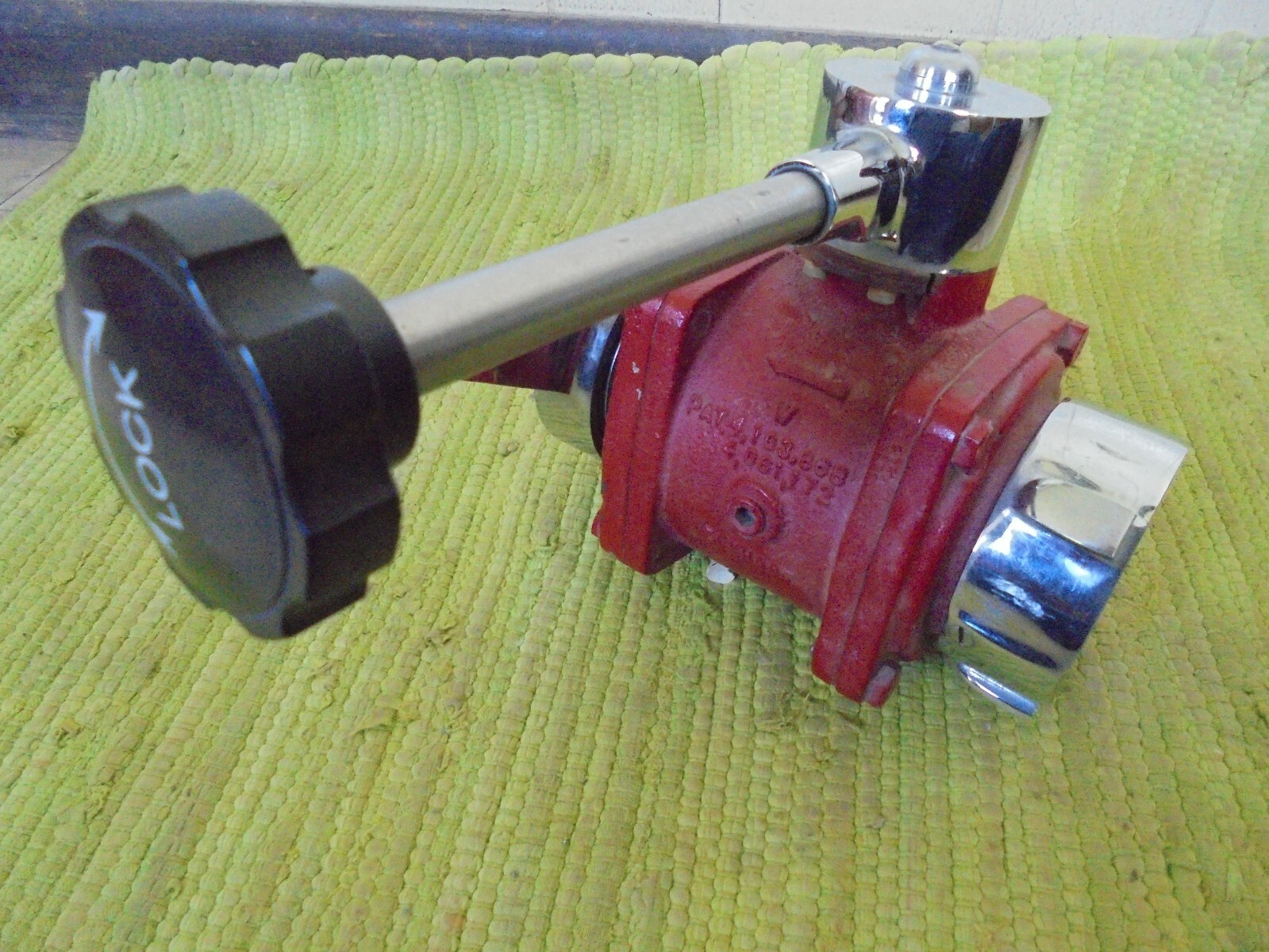 ELKART Brass Ball Valve 2 1/2" Fire Department Truck Hose Apparatus ...