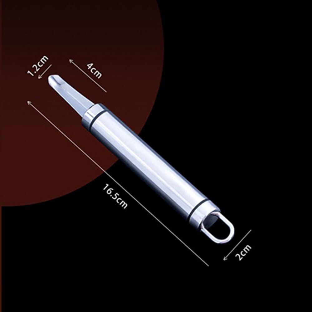 Steel Kitchen Accessory Fruit Vegetable Tools Longan Lychee Corer Peel ...