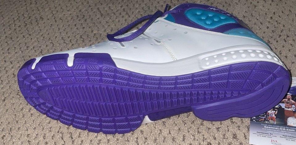 RASUAL BUTLER SIGNED GAME ISSUED PE SHOE JSA AUTOGRAPH HORNETS ...