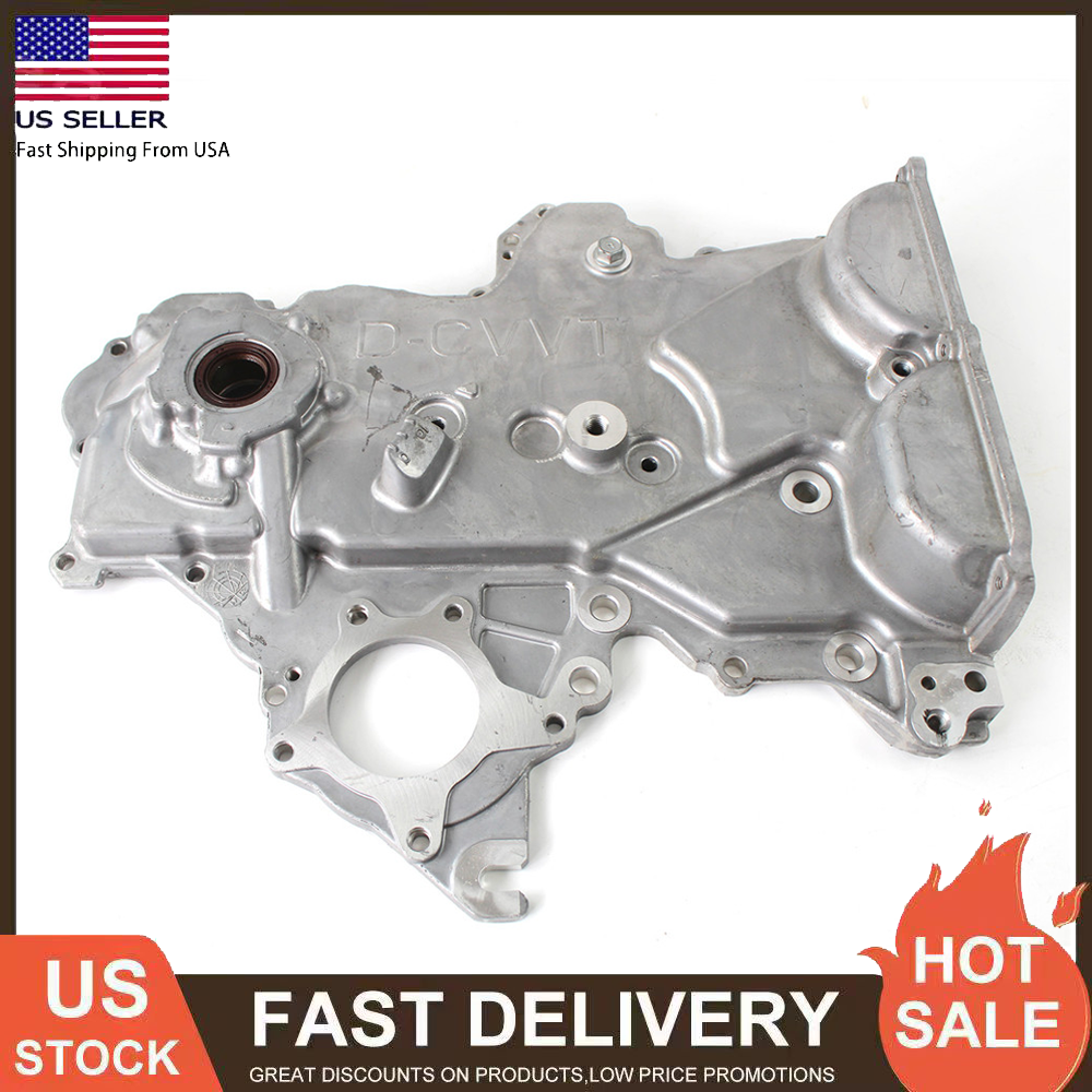 Timing Chain Oil Pump Cover 21350-2B701 Fits for Hyundai Kia 1.6L 2012 ...