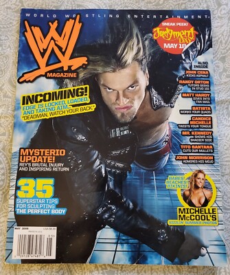 WWE Wrestling Magazine May 2008 Edge! | eBay