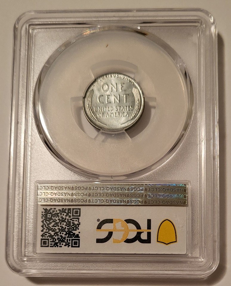 PCGS 1943 Lincoln Wheat Steel Cent Unc MS65 (B) | eBay