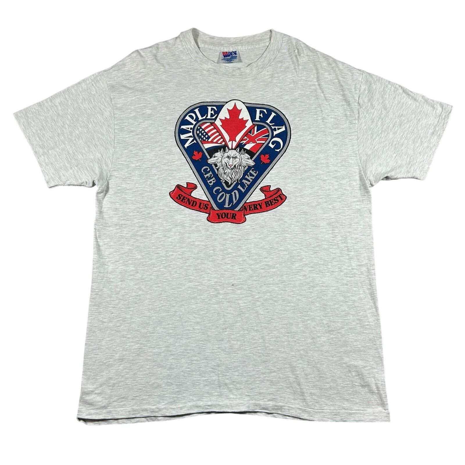Vintage Maple Flag Canadian Forces Base Cold Lake Wol… - Gem