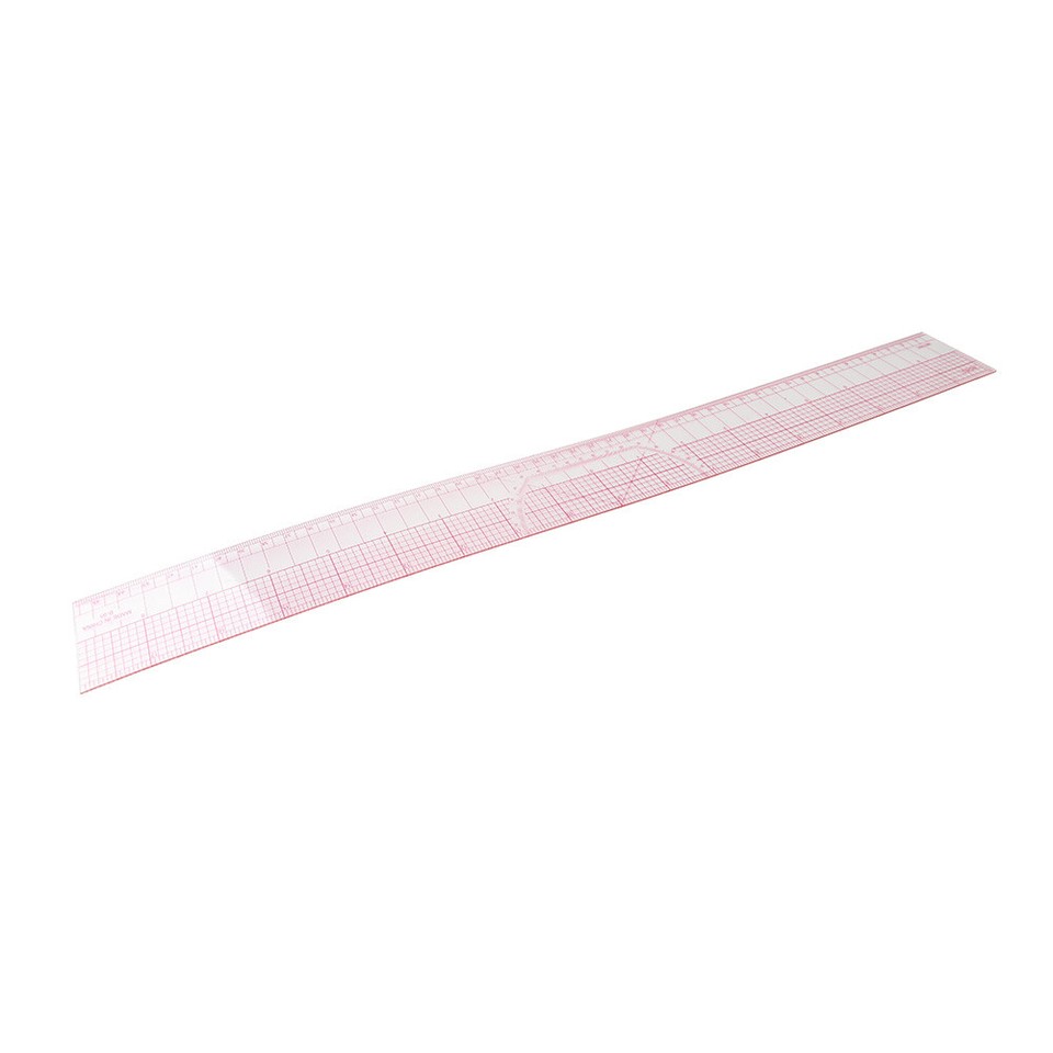 C-Thru English-Metric Beveled Ruler Calibrated For Designers & Pattern ...