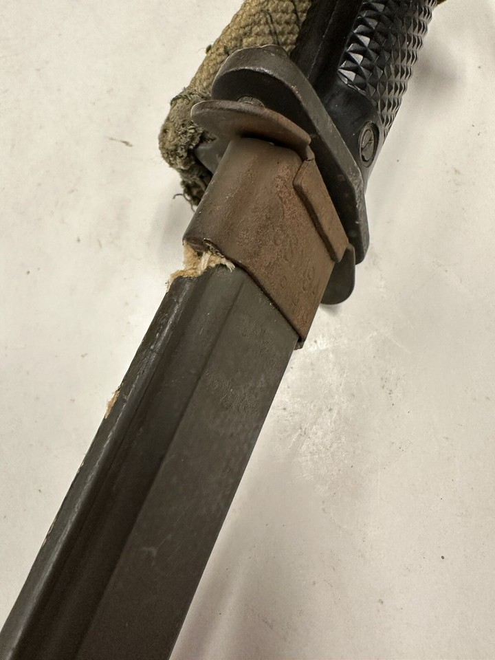 Vietnam War Era US MILPAR COL Garand Rifle M5A1 Bayonet M8A1 PWH Sheath ...