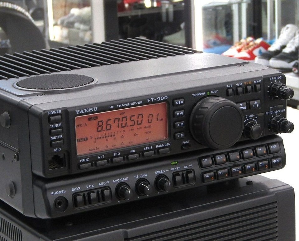 junk YAESU FT-900S HF transceiver with FP-800S Power Supply | eBay