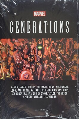 GENERATIONS/ 2017 MARVEL HARDBOUND GRAPHIC NOVEL / NEW SEALED ...