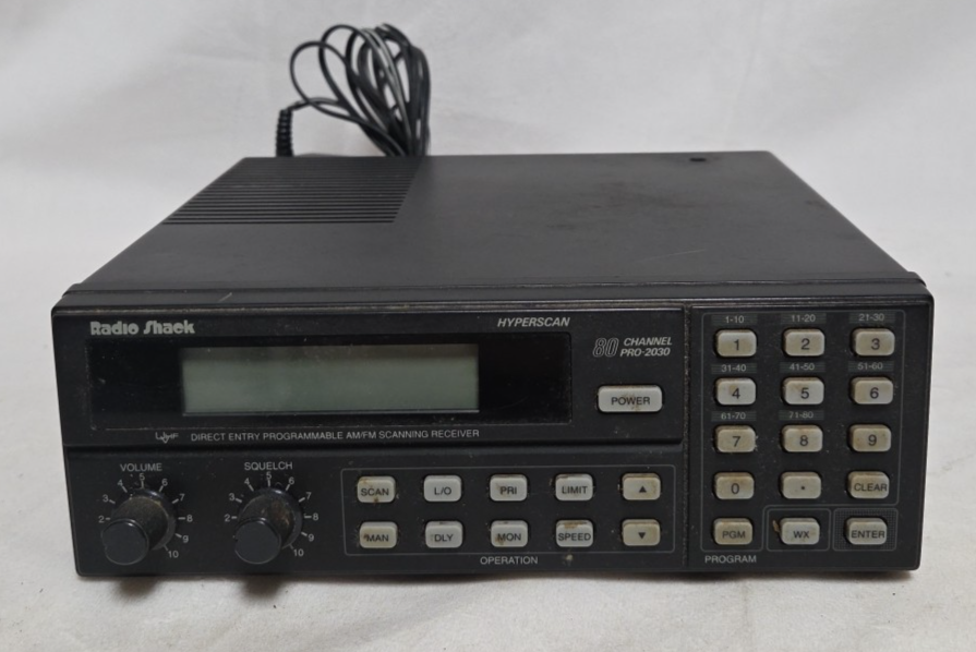 Vintage Radio Shack PRO-2030 20-407 Scanner Radio Programmable J | eBay