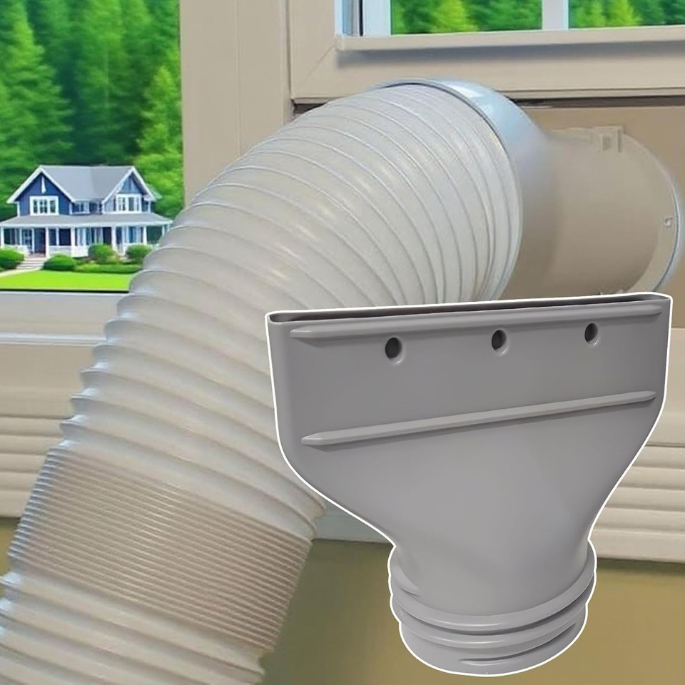 Easy Setup Fresh Air Supply Air Conditioner Adapter Compact Design For ...