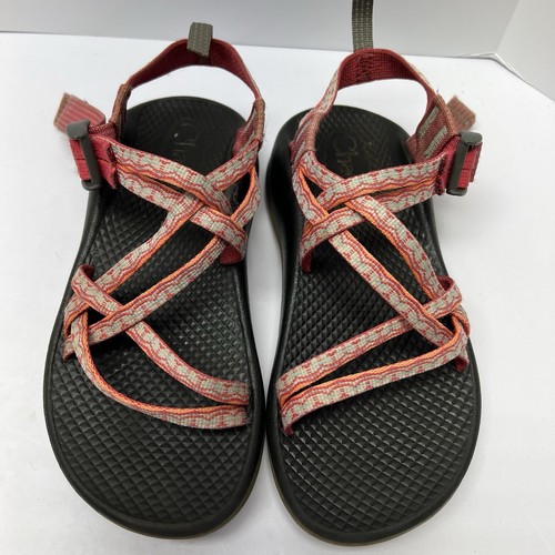 Chaco Sandals Youth Kids Size 2 Multi Color Pink Orange Blue White | eBay