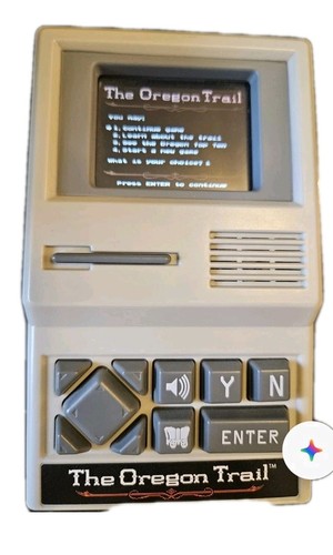 THE OREGON TRAIL Electronic Handheld Retro Classic Computer Video Game ...