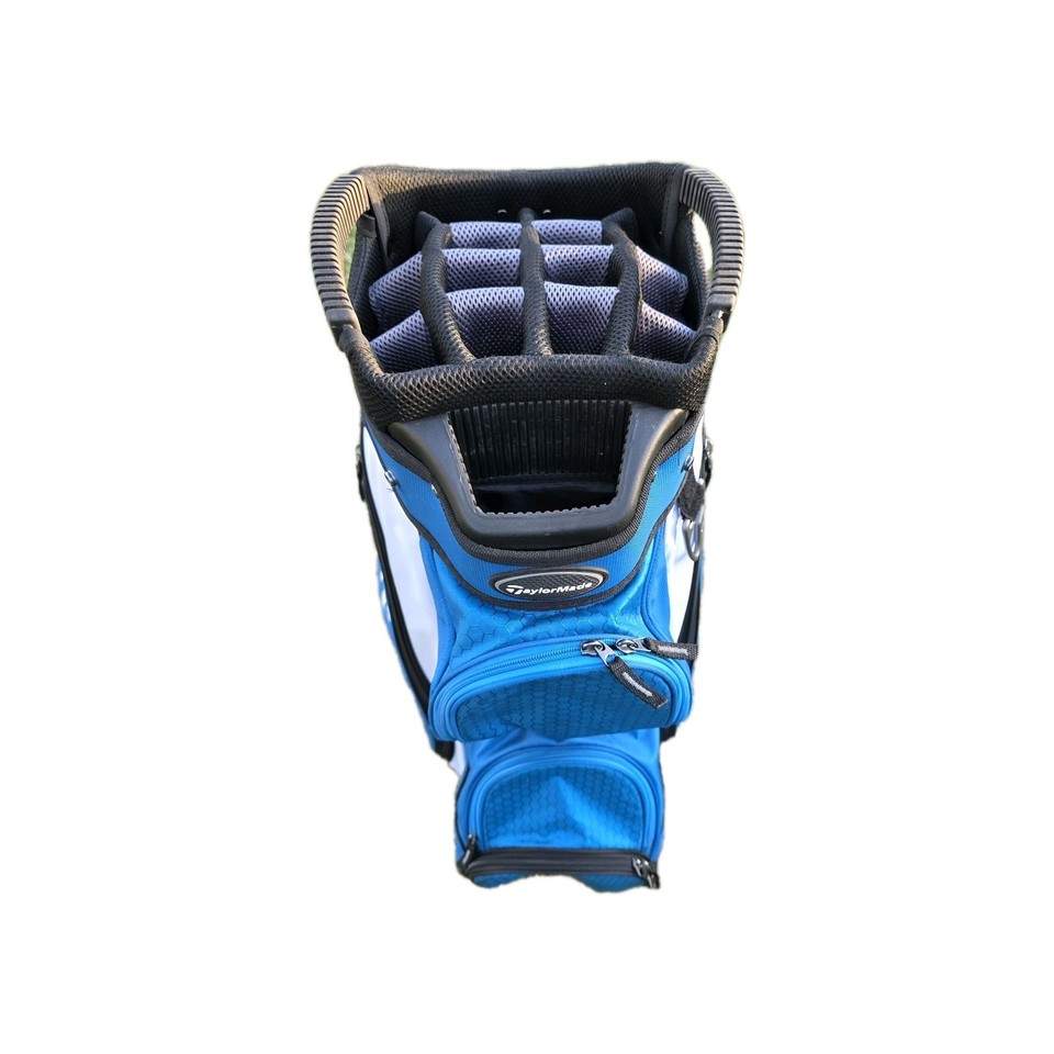 TaylorMade Select ST Cart Bag in Blue & White | eBay