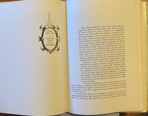 Maps of the Ancient Sea Kings / Charles Hapgood / First Edition 1966 ...