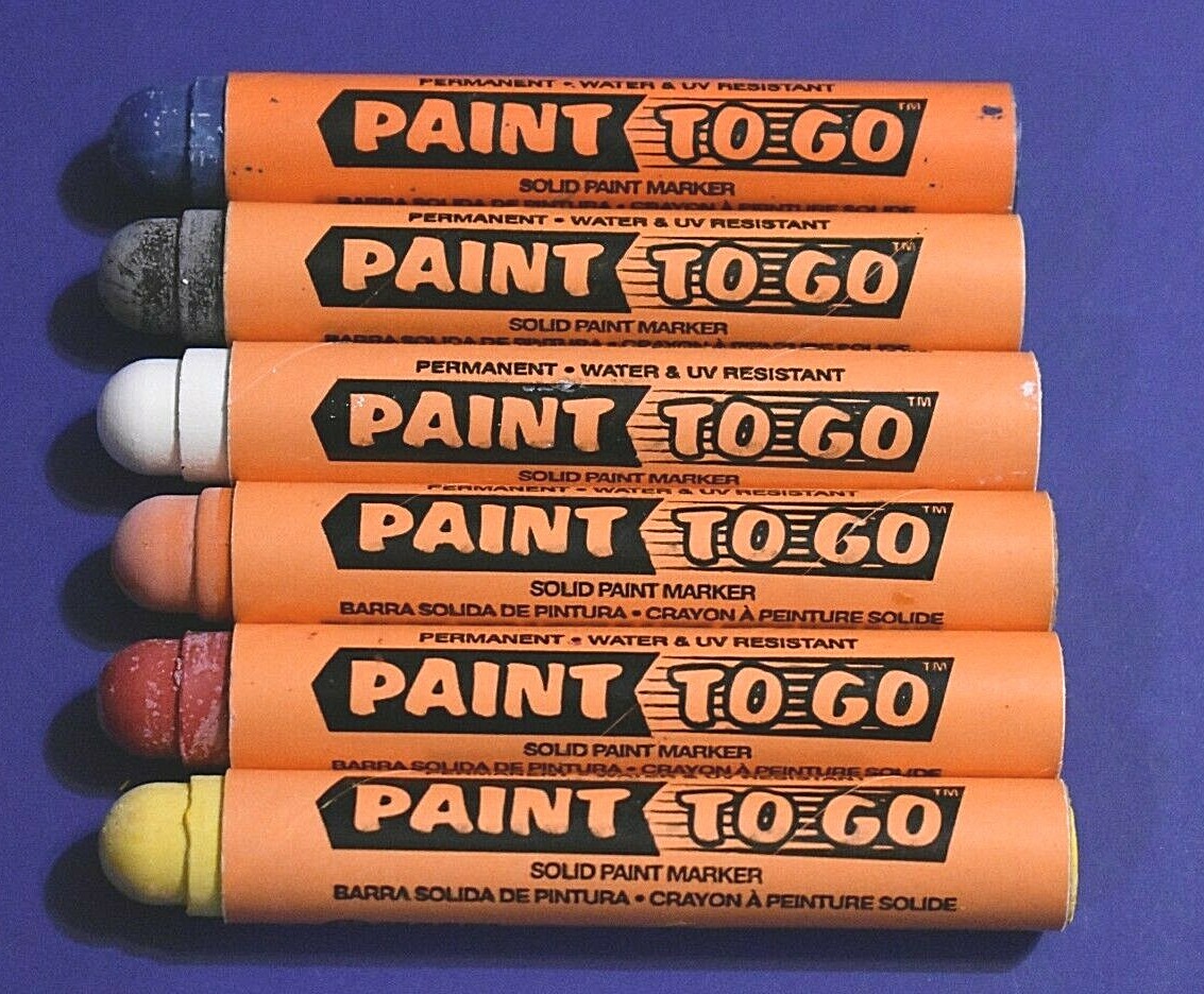 U Mark Paint To Go Solid Paint Permanent Surface Marker 12 Pack U ...