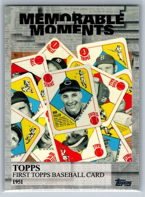 2017 TOPPS MEMORABLE MOMENTS #MM-34 FIRST TOPPS BASEBALL CARD 1951 | eBay