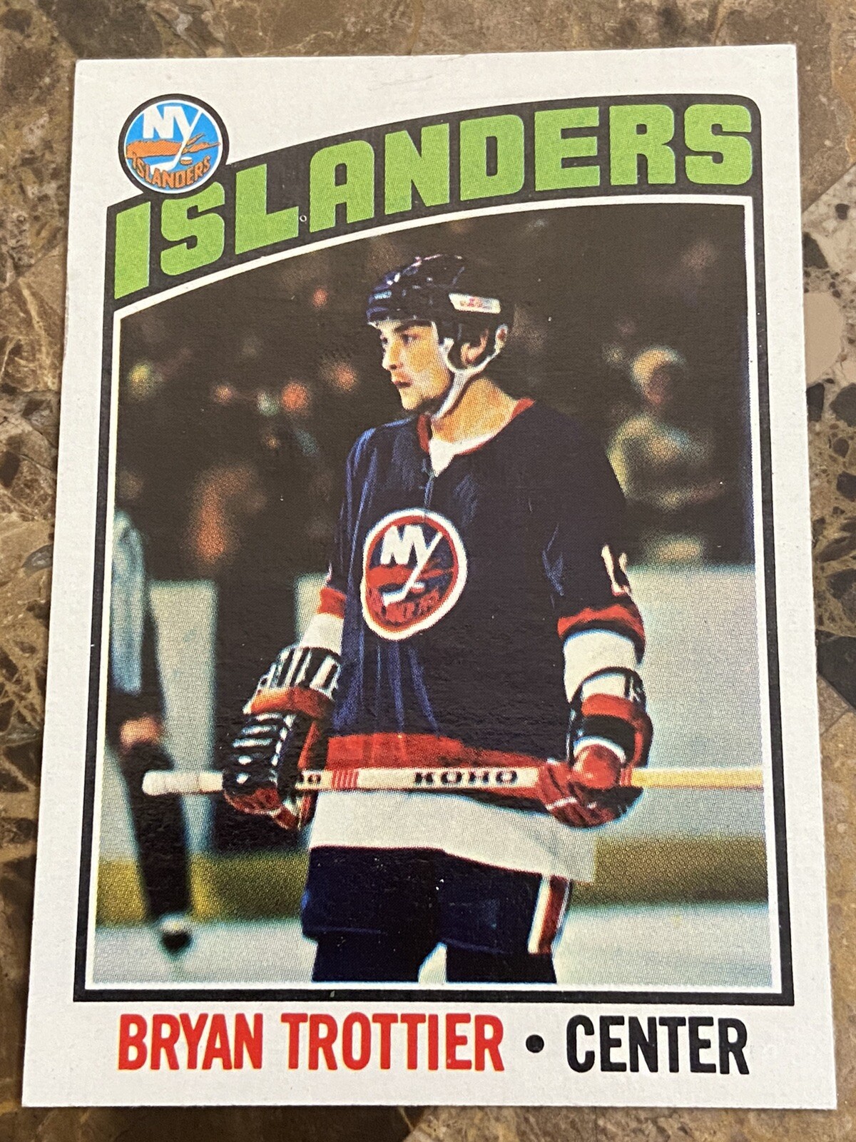 1976-77 Topps #115 Bryan Trottier NEW YORK ISLANDERS Rookie Card | eBay