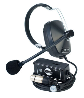 Clear-Com SMQ-1 Que-Com Single-Ear Headset and Beltpack System | eBay