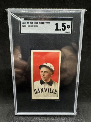 T206 Old Mill (SL) Frank King SGC 1.5 !!! BACKSTAMP !!! | eBay