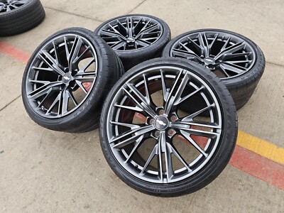 20" Chevy Camaro ZL1 OEM staggered wheels rims 5773 5774 tires | eBay