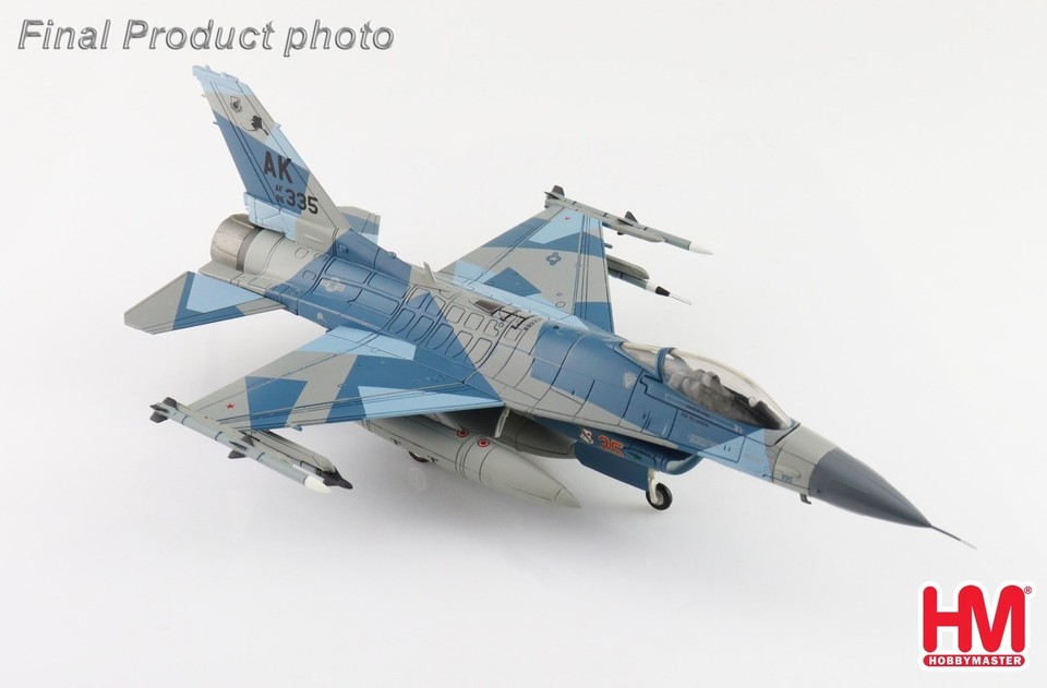 Hobby Master 1/72 F-16C Blue Splinter 354th Wing 18th AGRS Eielson AFB ...