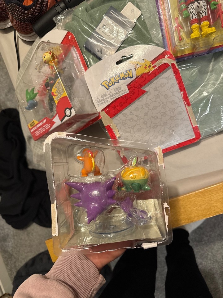 pokemon toys job lot x3 figures and 1 ninja turtl | eBay UK