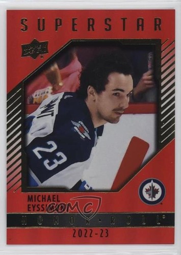 2022 Upper Deck Series 2 Honor Roll Red Rainbow Michael Eyssimont ...