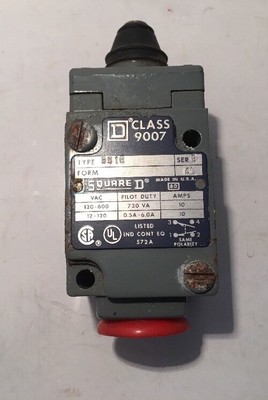 Limit - Square D Limit Switch Class 9007