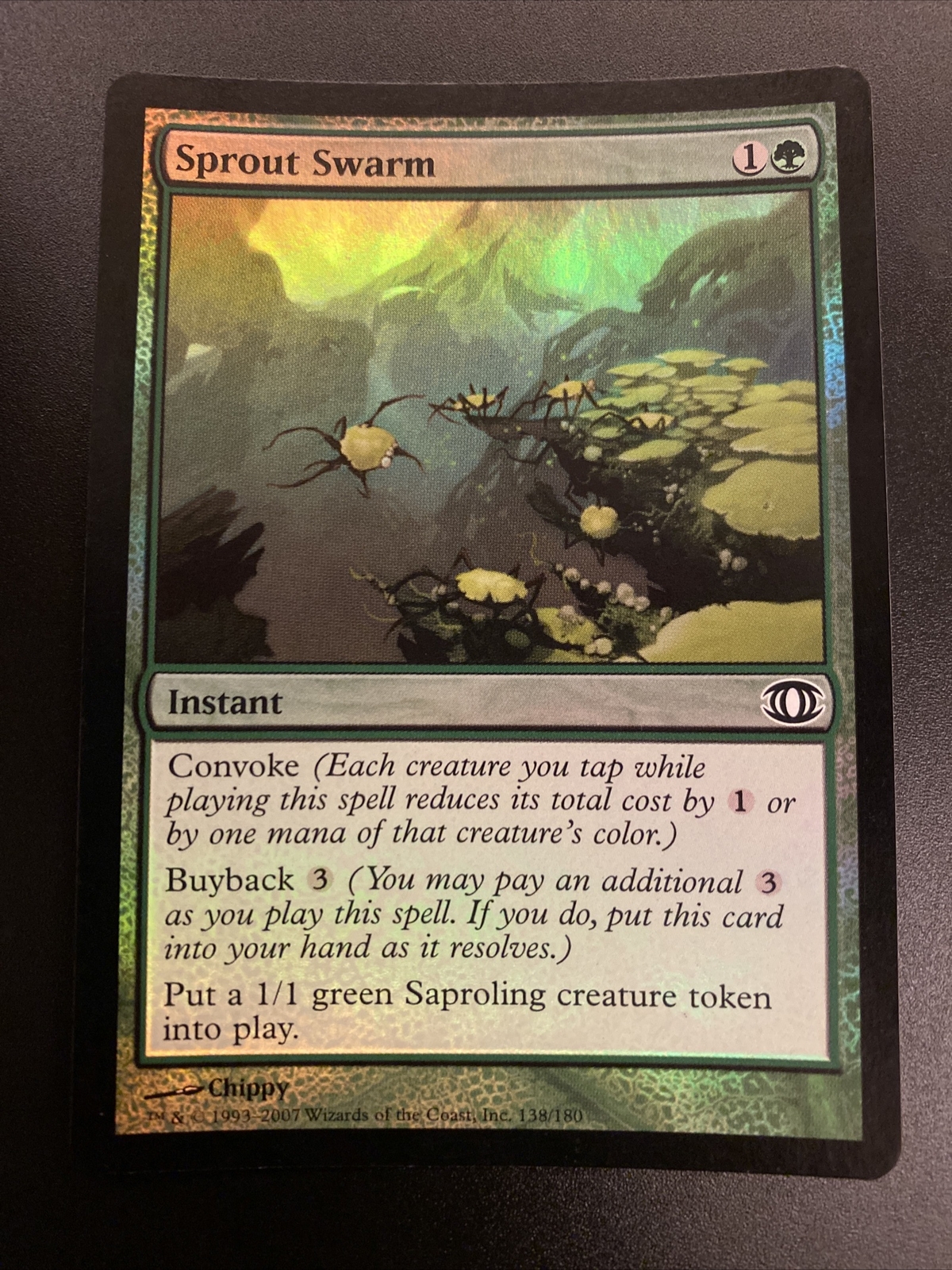 FOIL Sprout Swarm 138/180 MTG Future Sight Set Common NM English | eBay