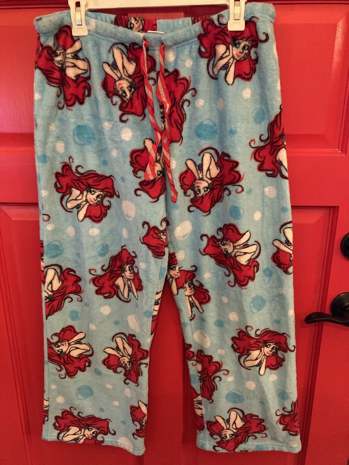 Adults Disney’s Little Mermaid Ariel Fleece Sleep Pan… - Gem