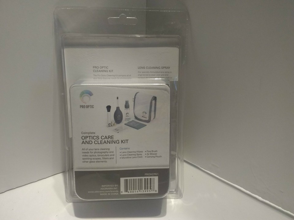 New PRO OPTIC Complete Optic Care and Cleaning Kit - Creative Vision ...