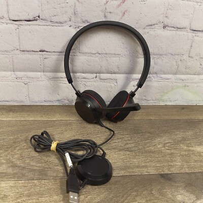 Jabra HSC016 Headband Headset Headphones USB Wired | eBay UK