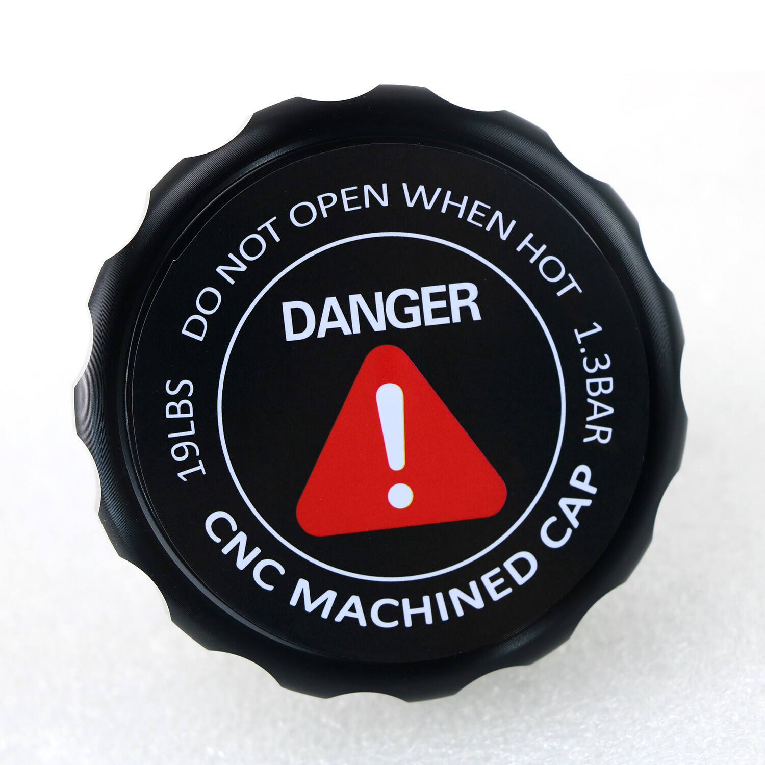 Black Screw On Radiator Billet Aluminum Radiator Cap 1.3 BAR | eBay