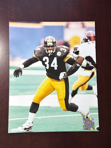 Tim Lester #34 BLACK JSY 8X10 PITTSBURGH STEELERS FOOTBALL SPORTS PHOTO ...