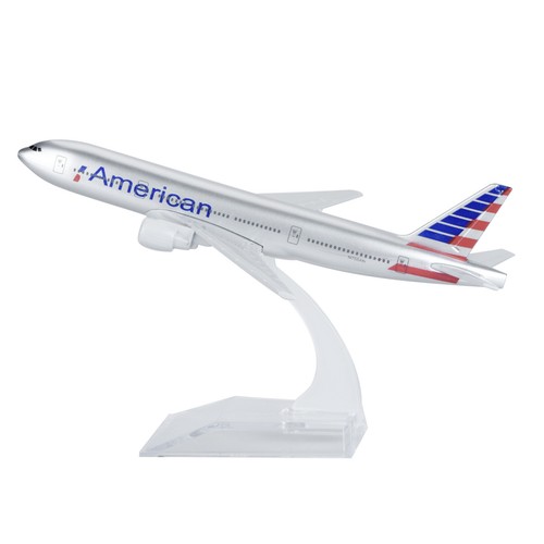 American B777 Model Plane 1:400 Alloy Simulation Airliner Aircraft ...