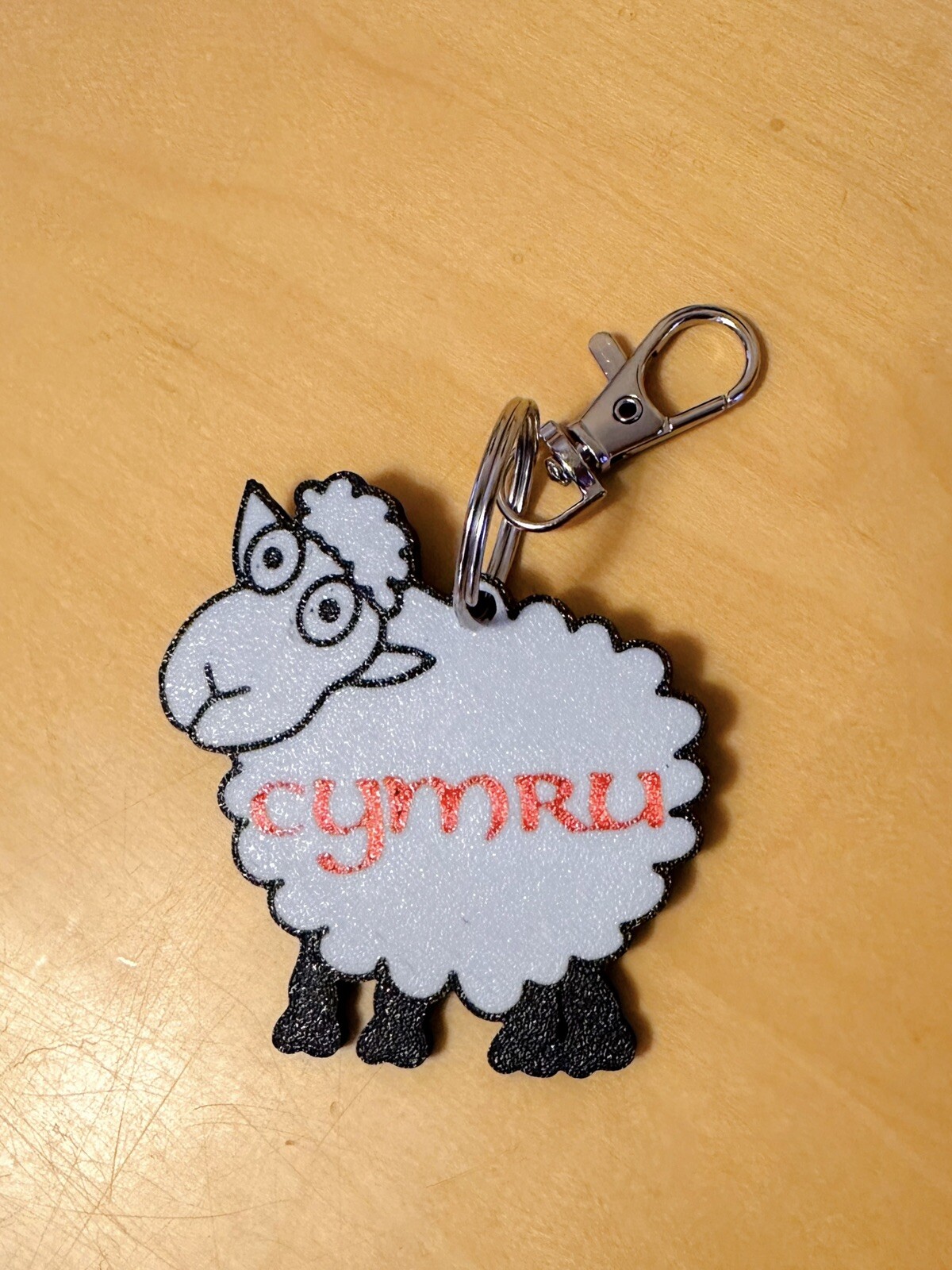 Wales / Cymru Sheep Keyring - Welsh - 3D Printed - New Keychain | eBay UK
