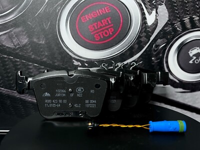 Genuine Mercedes-Benz W205 C-Class REAR Brake Pads & Sensor A0004209403 ...