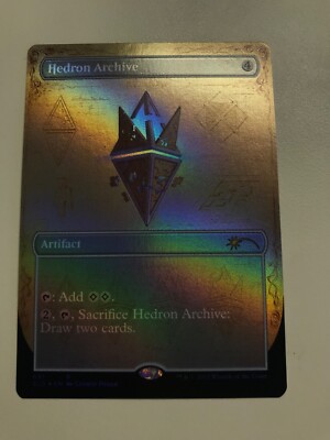 MTG Hedron Archive NM Blueprint Foil Borderless Extended Secret Lair ...