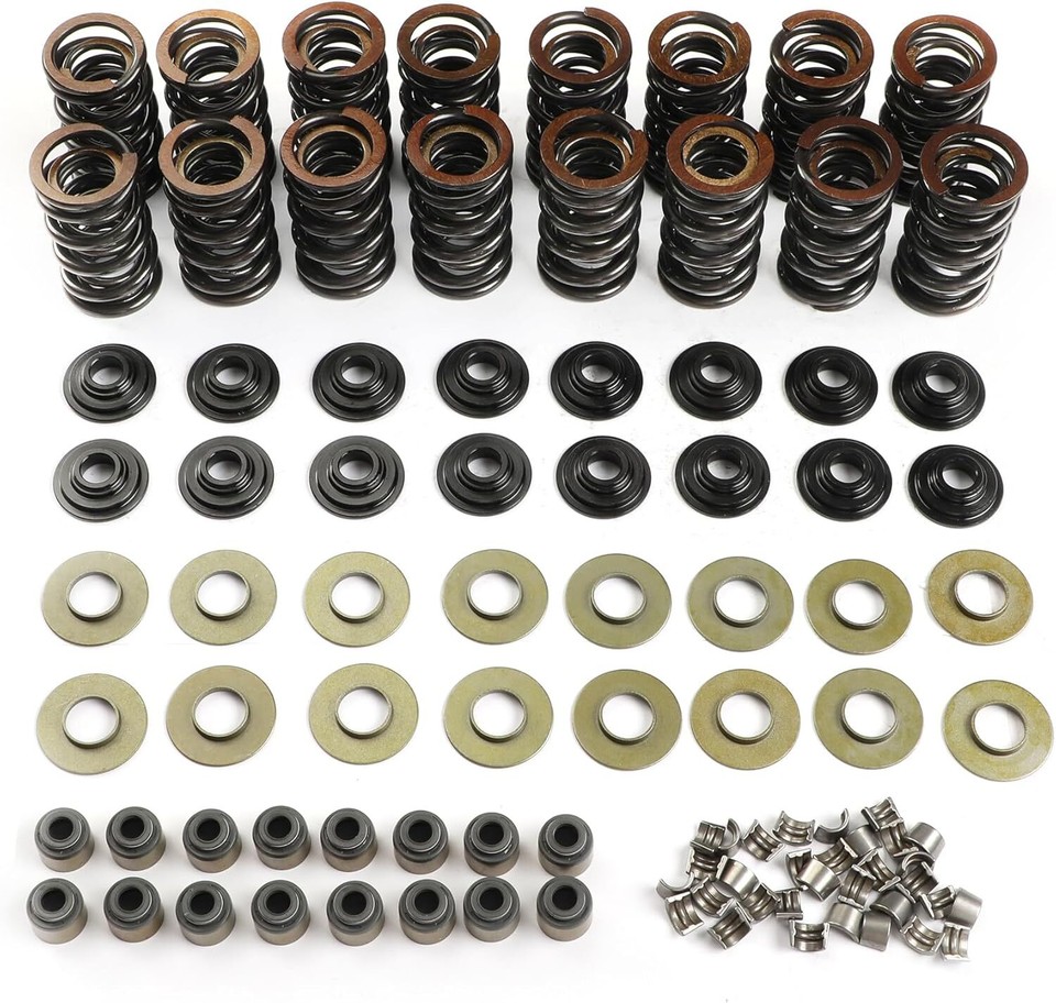 660" Dual Valve Spring Platinum Kit & Retainers For LS LQ 4.8 5.3 6.0 6 ...