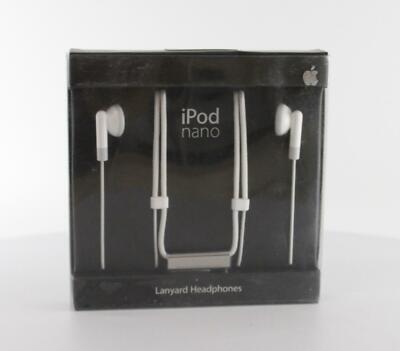Boxed Apple 1st Generation iPod Nano Lanyard Headphones (MA093G/A) | eBay