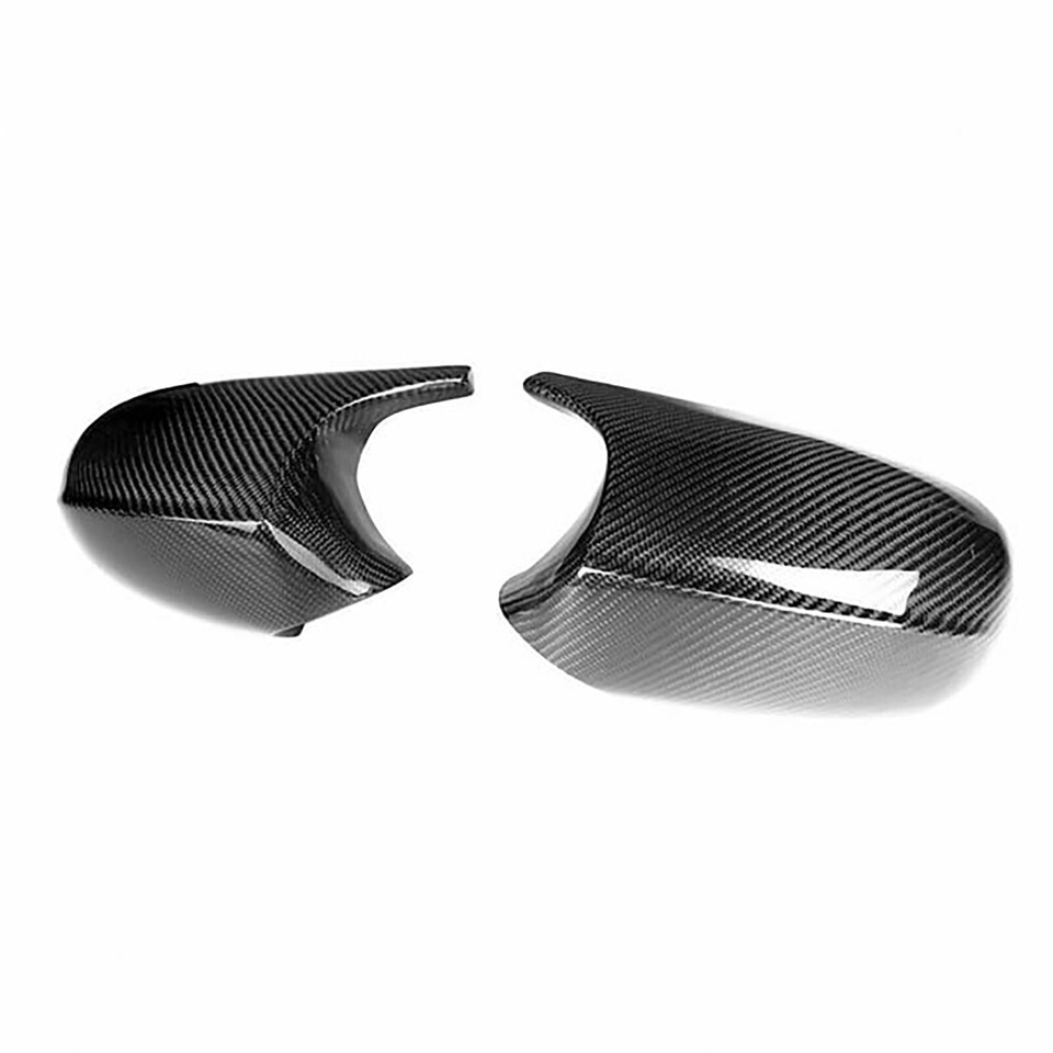 Carbon Fiber ABS M3 Style Mirror Cover Caps For BMW E90 E92 E93 LCI ...
