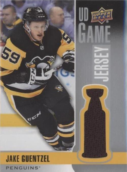 2019-20 Upper Deck - Ud Game Jersey Jake Guentzel #GJ-GU (MEM) for sale ...