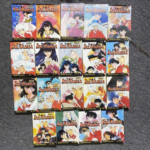 Inuyasha Manga Book Comic English Lot Set 19 Books Rumiko Takahashi | eBay