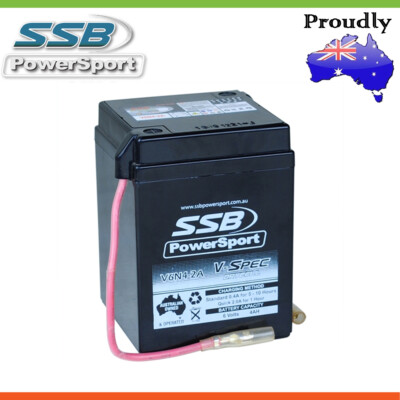 New * SSB * 6V V-Spec High Performance AGM Battery For HONDA CT125 ...