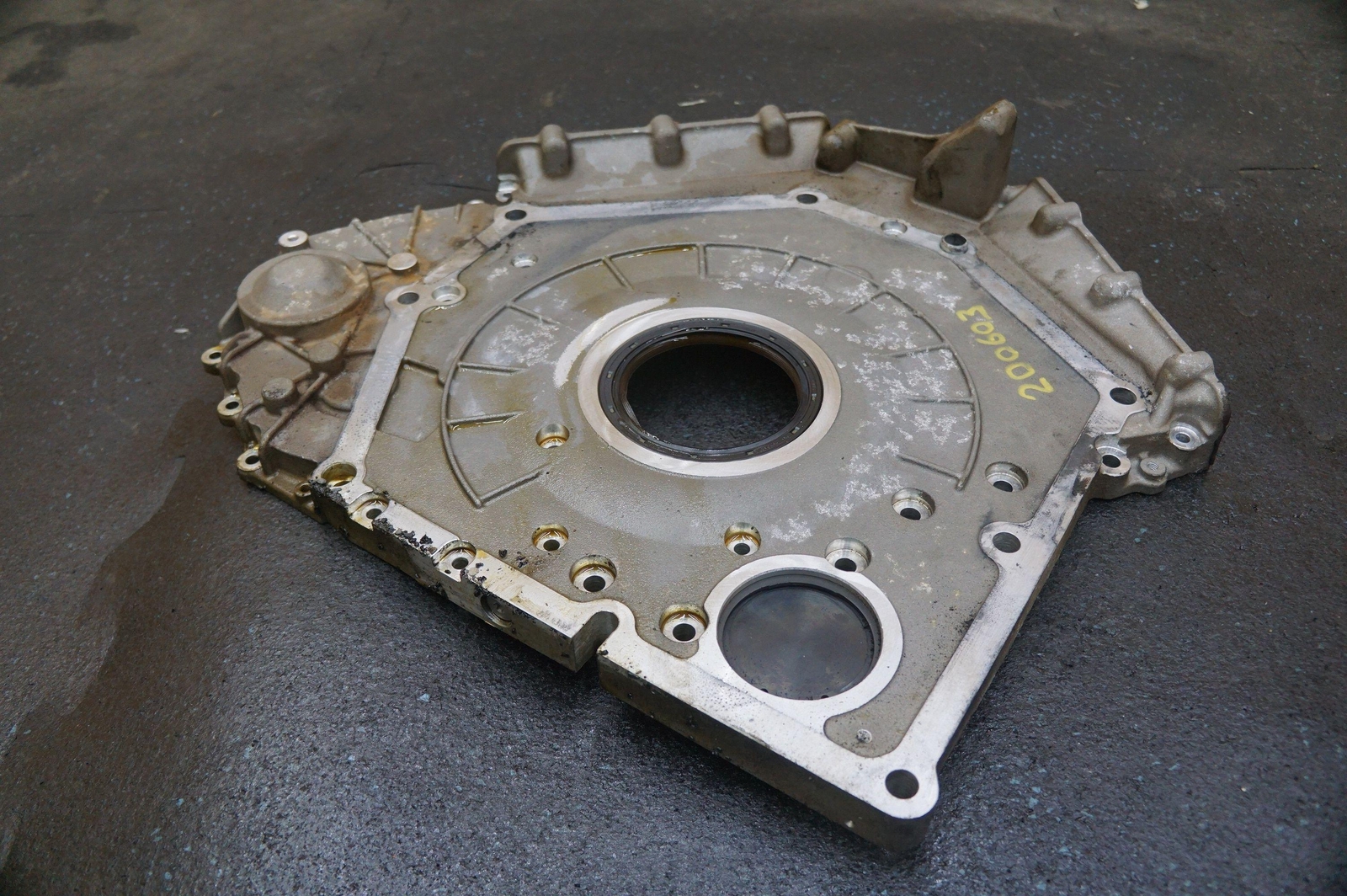 5.2l V10 Engine Timing Chain Cover Plate 07l103173 Oem Audi R8 Lms Gt4 2018 | eBay