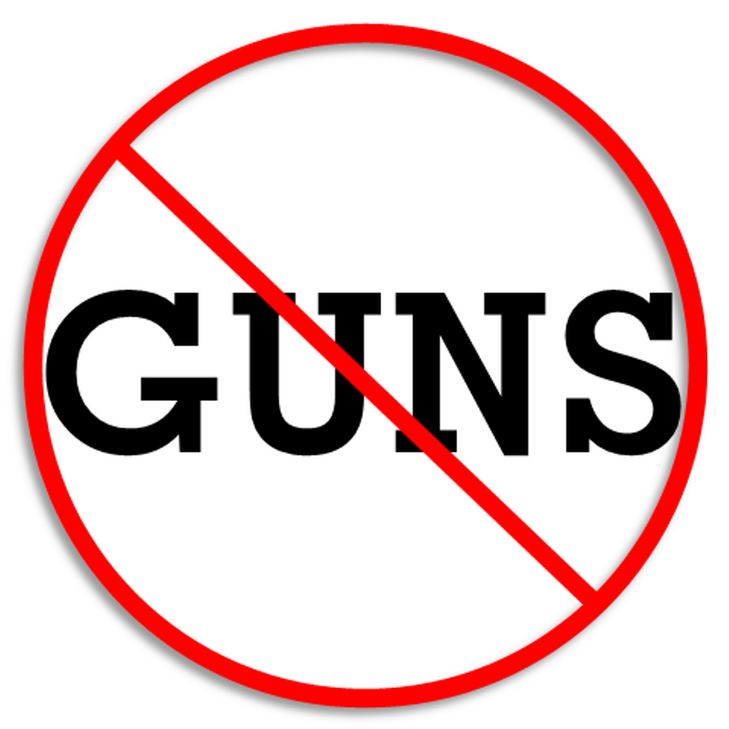 Anti Guns - 100 Pack Circle Stickers 3 Inch - Gun Control Violence Laws ...