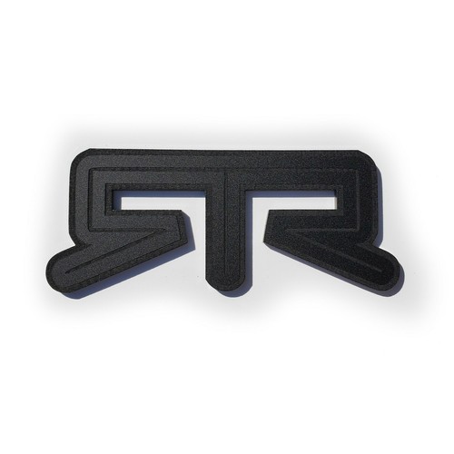 One (1) RTR Emblem Fits FORD MUSTANG Rear Deck Lid Badge Nameplate Logo ...