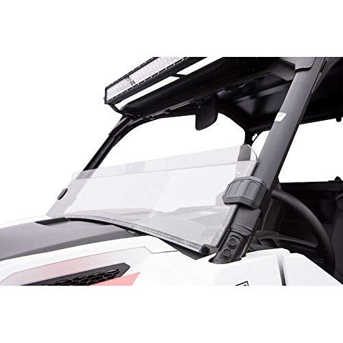 Tusk Removable Half Windshield Clear - Scratch Resistant For POLARIS ...