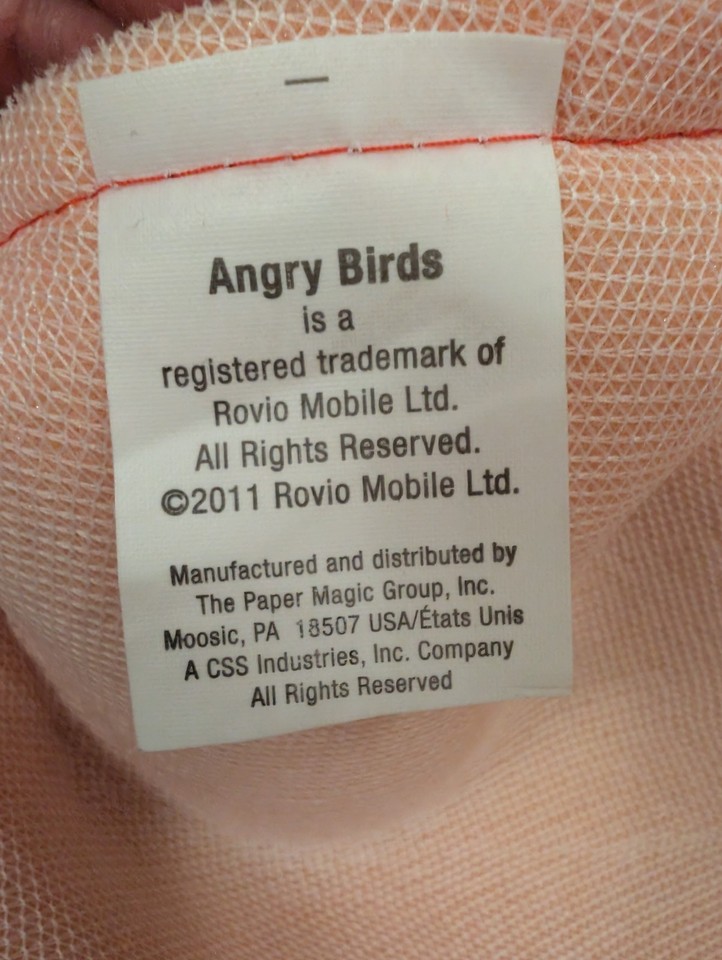 Red Angry Bird Costume One Size Adult | eBay