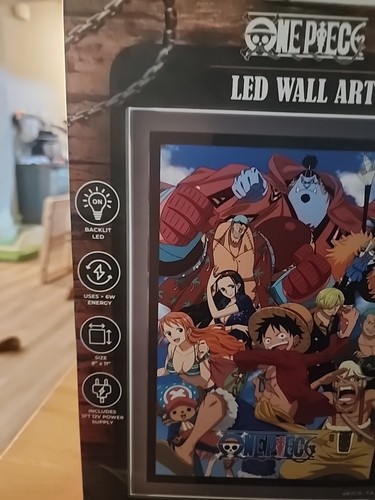 Otaku One Piece LED Sign Wall Art Anime Collectible 8"x11" Backlit New ...